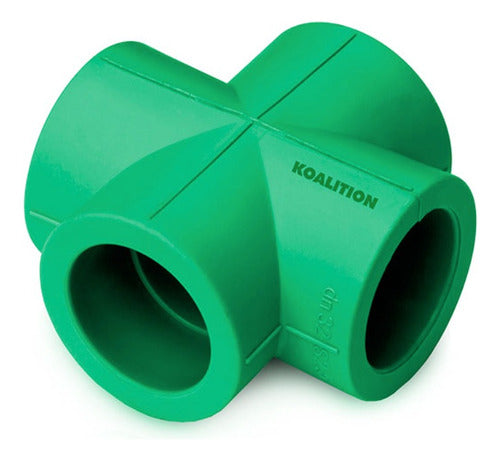 Pack 5 Unidades Cruz 25 Mm Ppr Termofusión - Factorynet